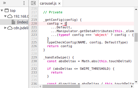 JS bootstrap error on mobile. · Issue #35803 · twbs/bootstrap · GitHub