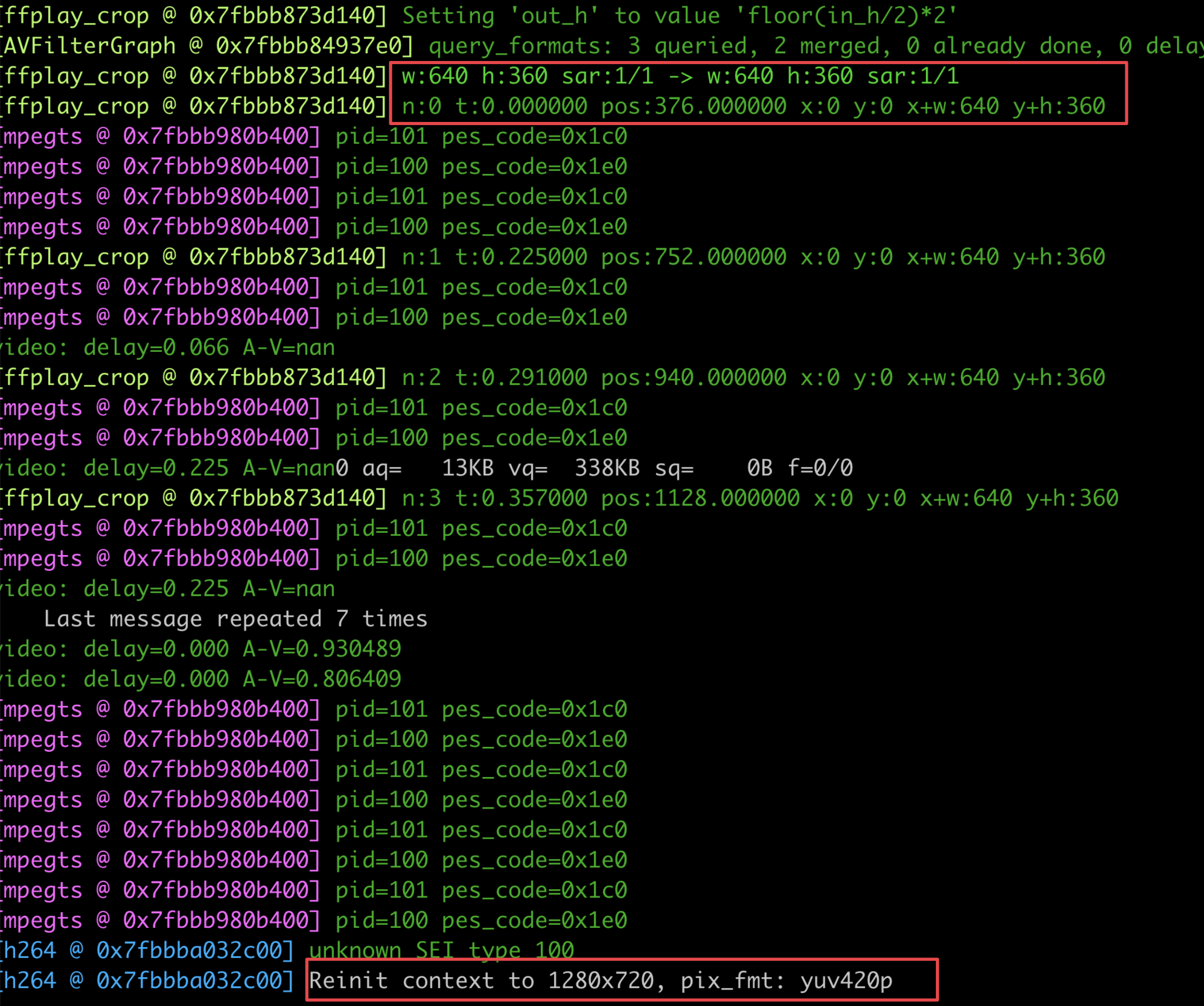 [BUG] when the resolution in the metadata does not match the actual one, readyState is always 1 ...