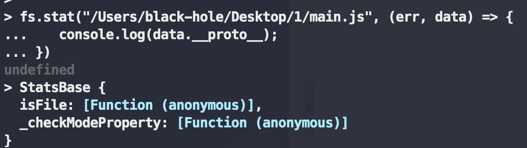 [Bug]: fs.state callback can't use isFile() or isDirectory() check file type · Issue #31060 ...