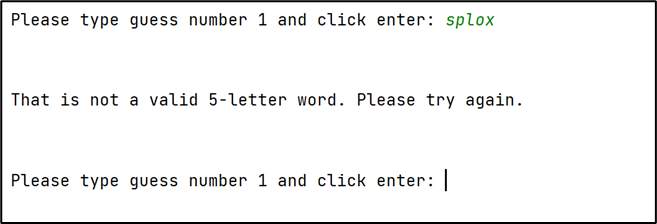 GitHub - tiarnoble/DIY-Wordle: This program is modeled after Wordle ...