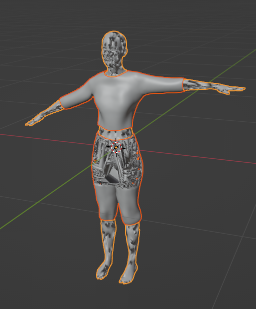 Outfit and Body have noise, How to fix it? · Issue #7 · hbertiche/PBNS · GitHub