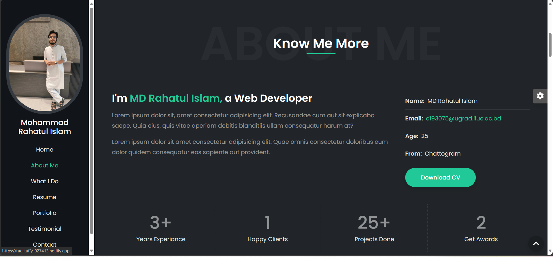 GitHub - rafivlog/PersonalPortFolio