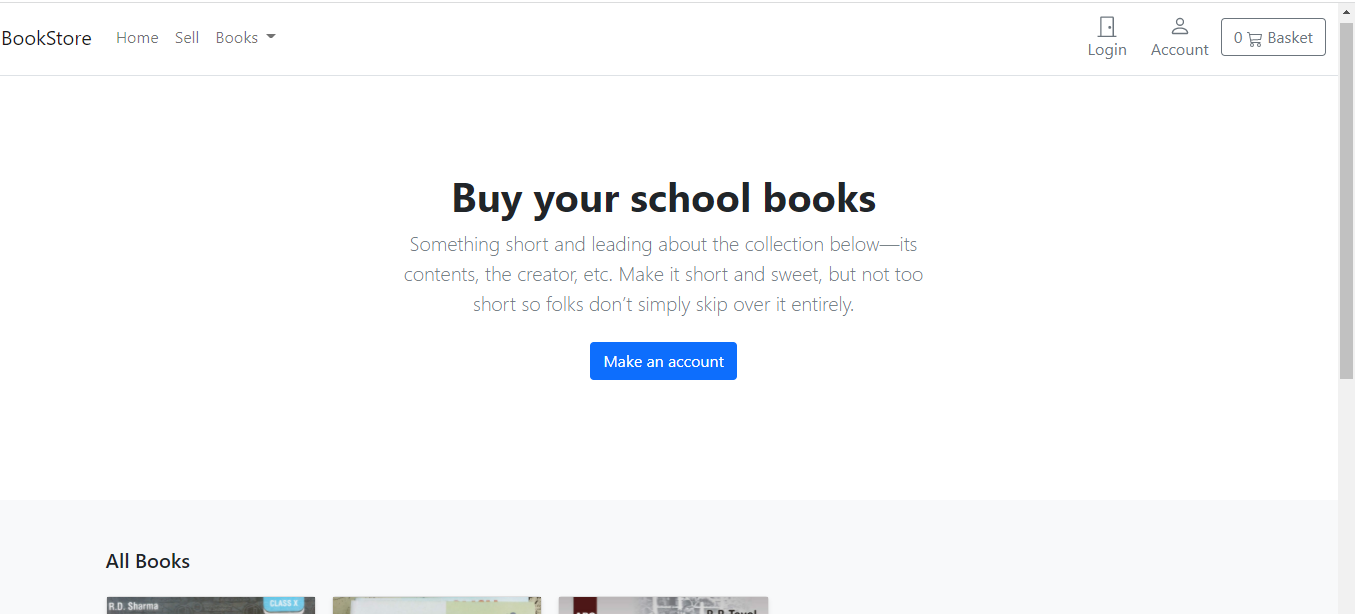GitHub - ummaraali2/onlinebookstore: Website for buying second hand ...