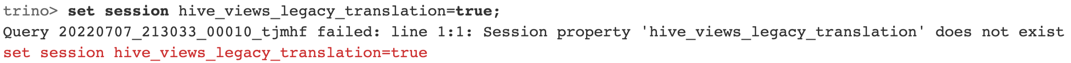 Unable to query Hive views with Trino in AWS EMR & Glue Data Catalog · Issue #13117 · trinodb ...