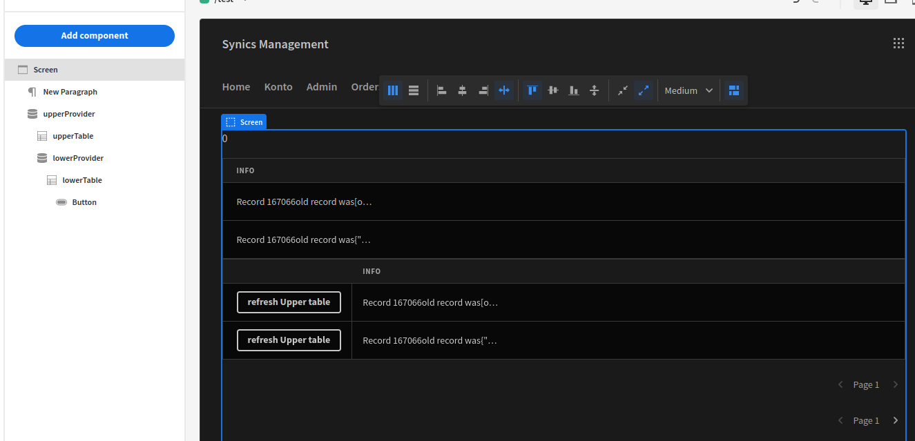 The Refresh Data Provider Action Should Allow Refreshing All Data Providers On This Page