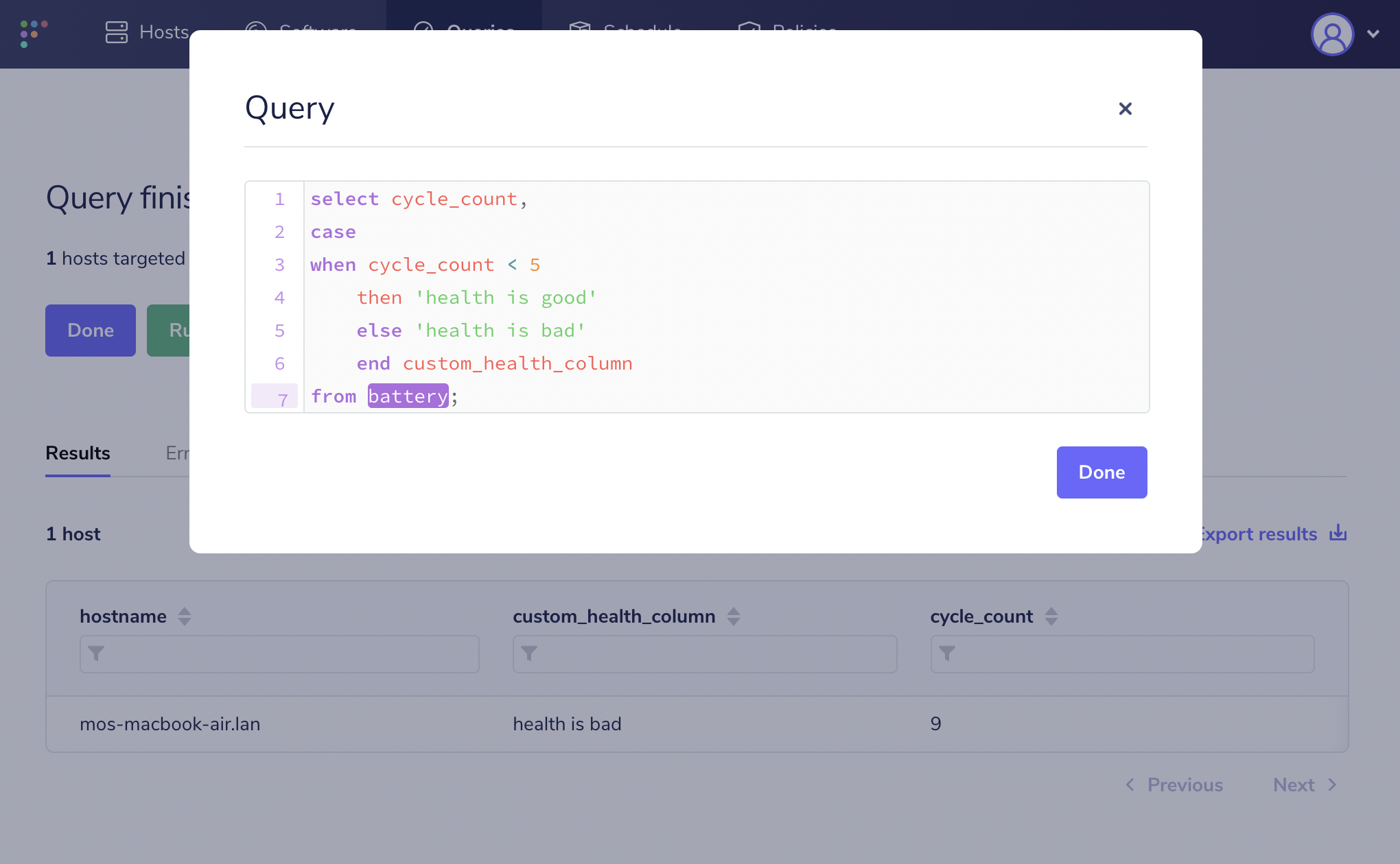 Provide battery condition in host details response · Issue #4904 ...