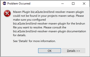 Message that bnd-resolver-maven-plugin is missing comes to often · Issue #4856 · bndtools/bnd ...