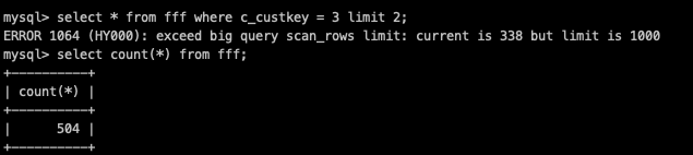 query failed but not exceed big_query_scan_rows_limit. · Issue #12820 · StarRocks/starrocks · GitHub