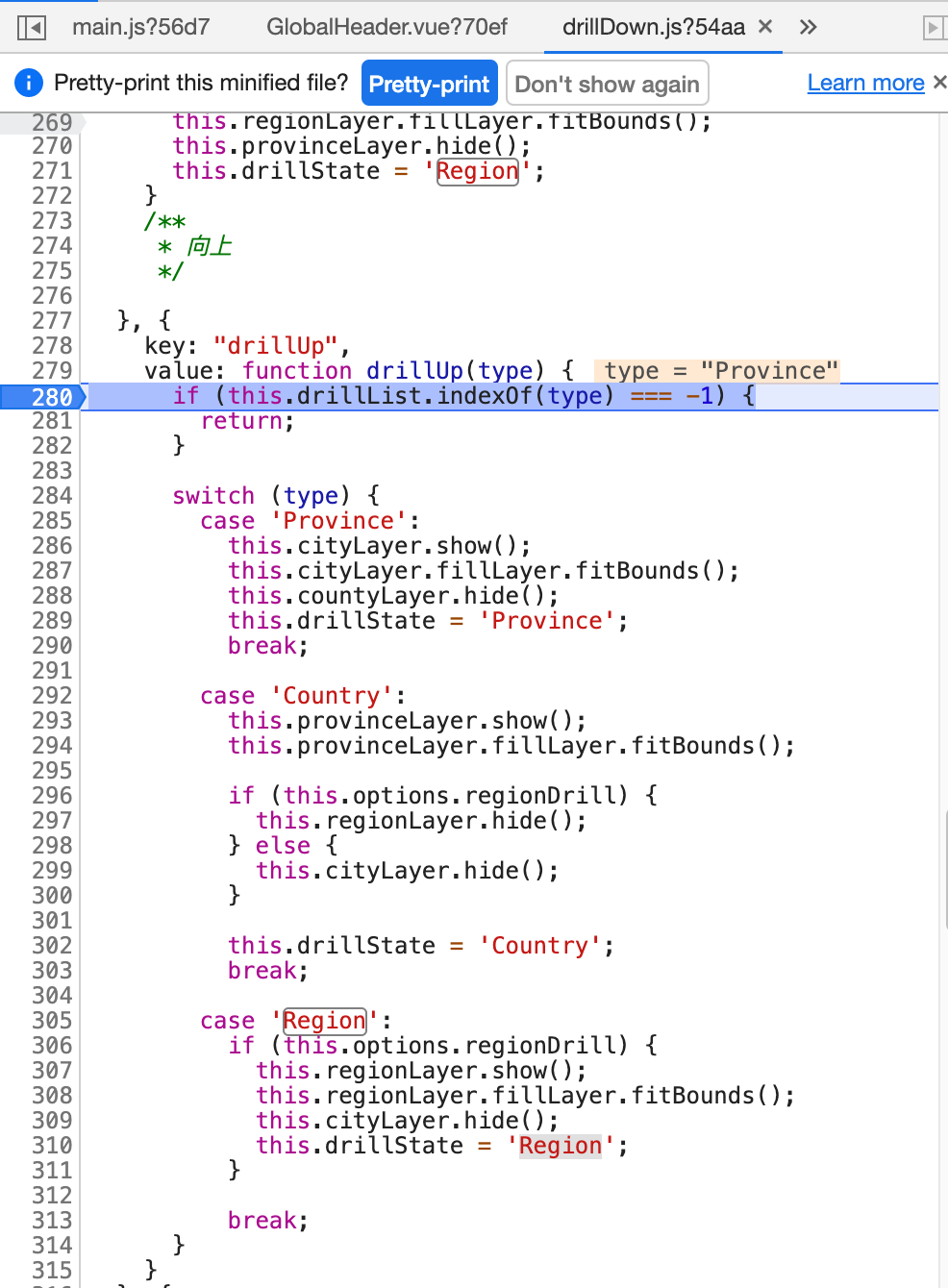 官方文档关于钻取地图 DrillDownLayer 的 drillUp 使用方法有错误 · Issue #677 · antvis/L7 · GitHub