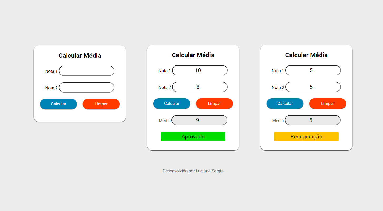 GitHub - lucianosergiodasilva/Calculadora-Media: Calculadora de Média ...