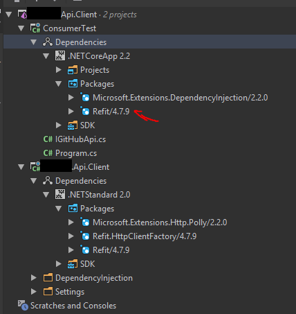 [BUG] Refit is not generating implementations if added as an indirect reference · Issue #686 ...