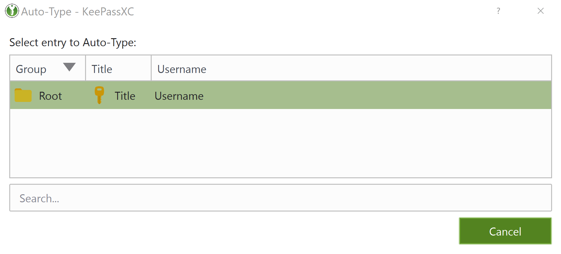 Always show Auto-Type sequence · Issue #6369 · keepassxreboot/keepassxc · GitHub