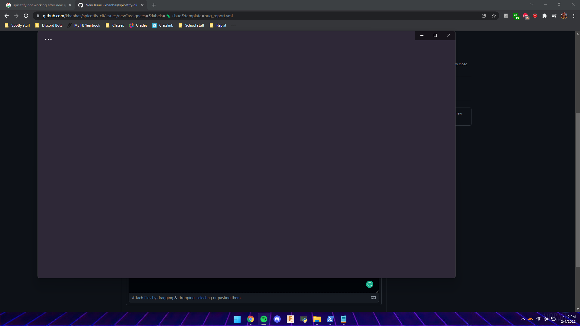Spotify not displaying anything after most recent spotify update · Issue #1455 · spicetify/cli ...