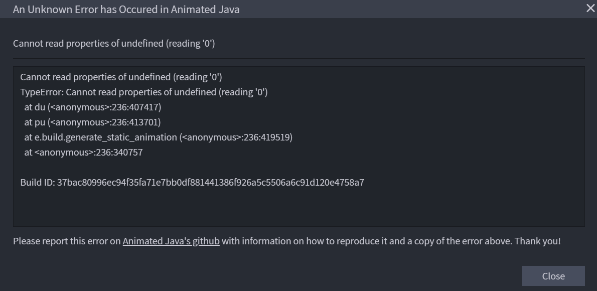 Unknown error when exporting this model · Issue #28 · Animated-Java/animated-java · GitHub