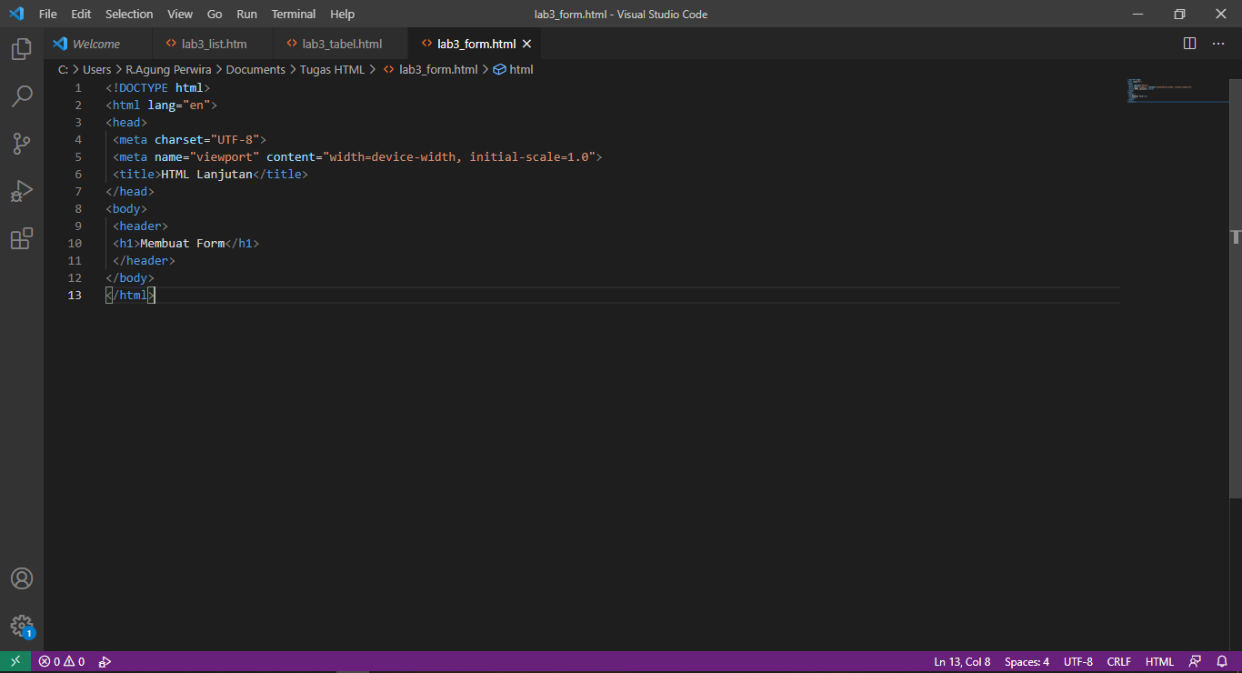 GitHub - Radenagungperwira/lab3web