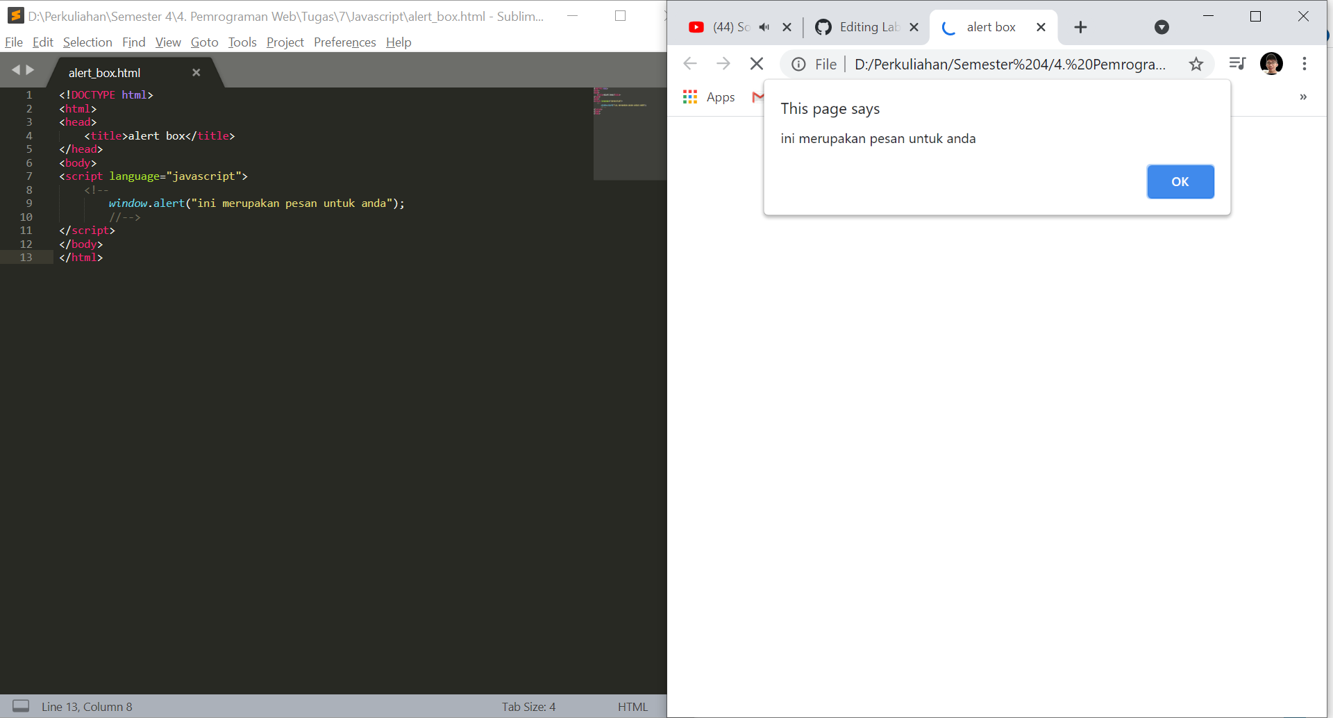 GitHub - elvanalfaridzi/Lab5Web