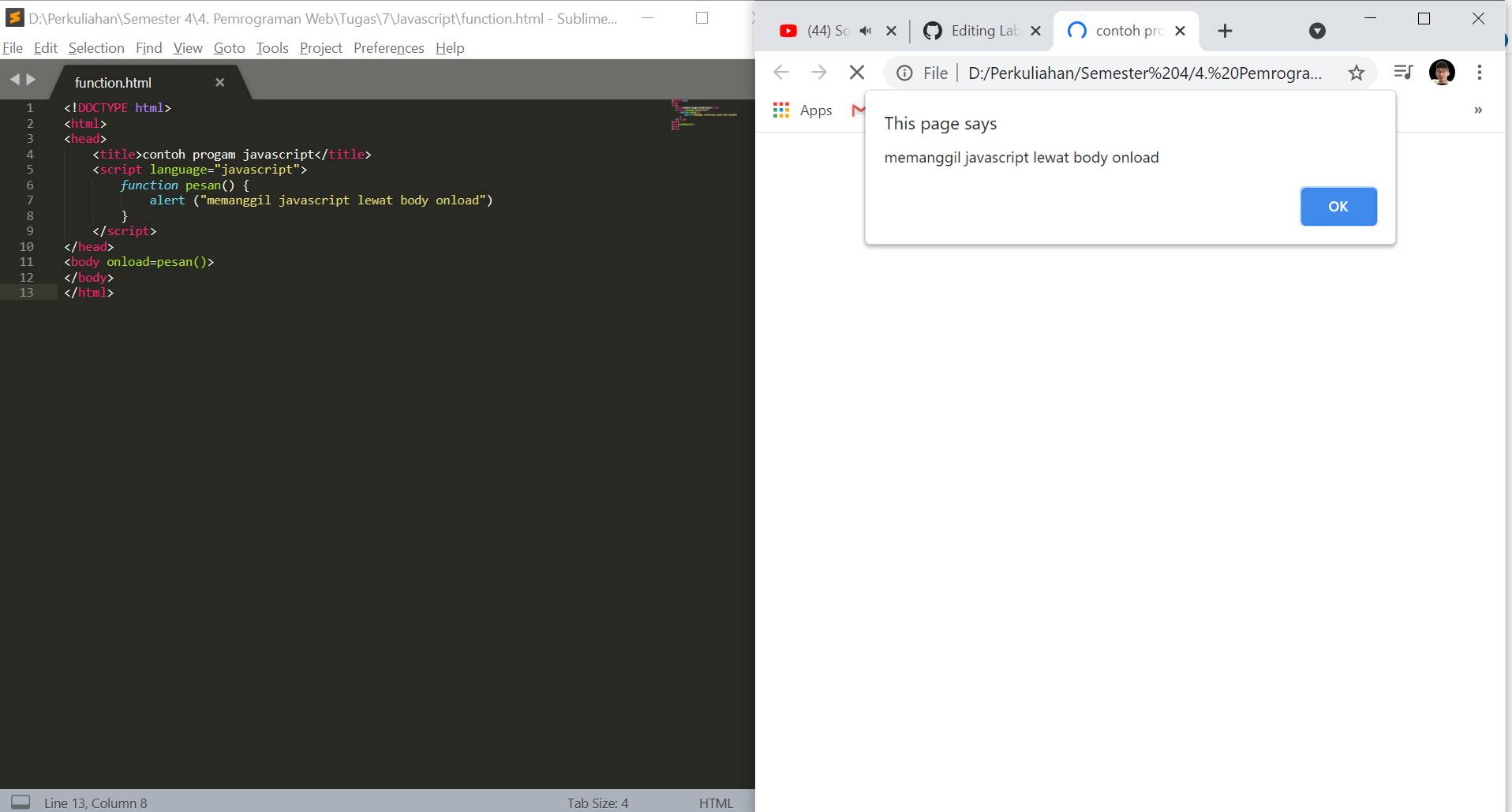 GitHub - elvanalfaridzi/Lab5Web