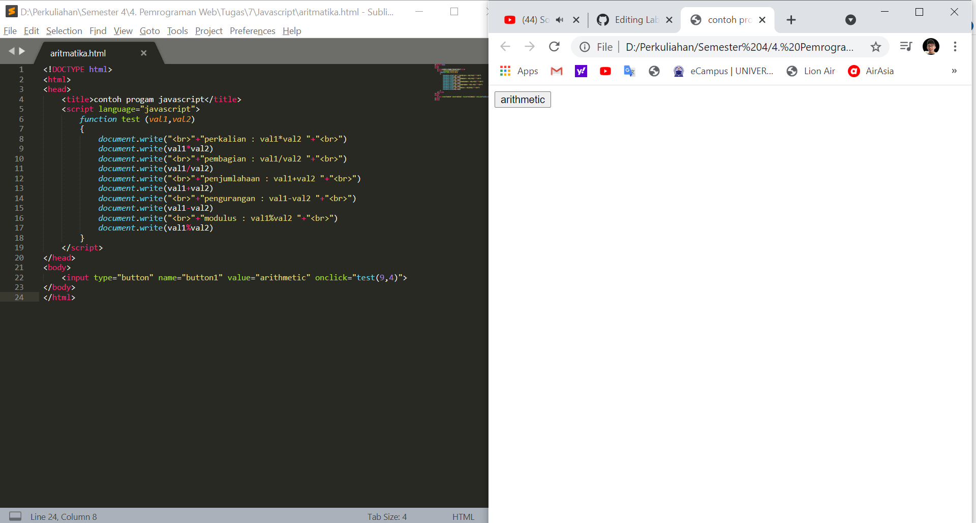 GitHub - elvanalfaridzi/Lab5Web