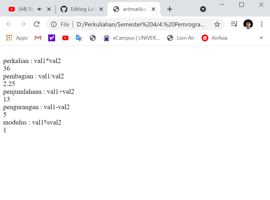 GitHub - elvanalfaridzi/Lab5Web