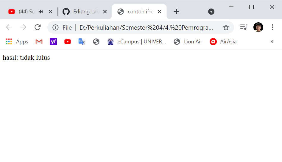 GitHub - elvanalfaridzi/Lab5Web