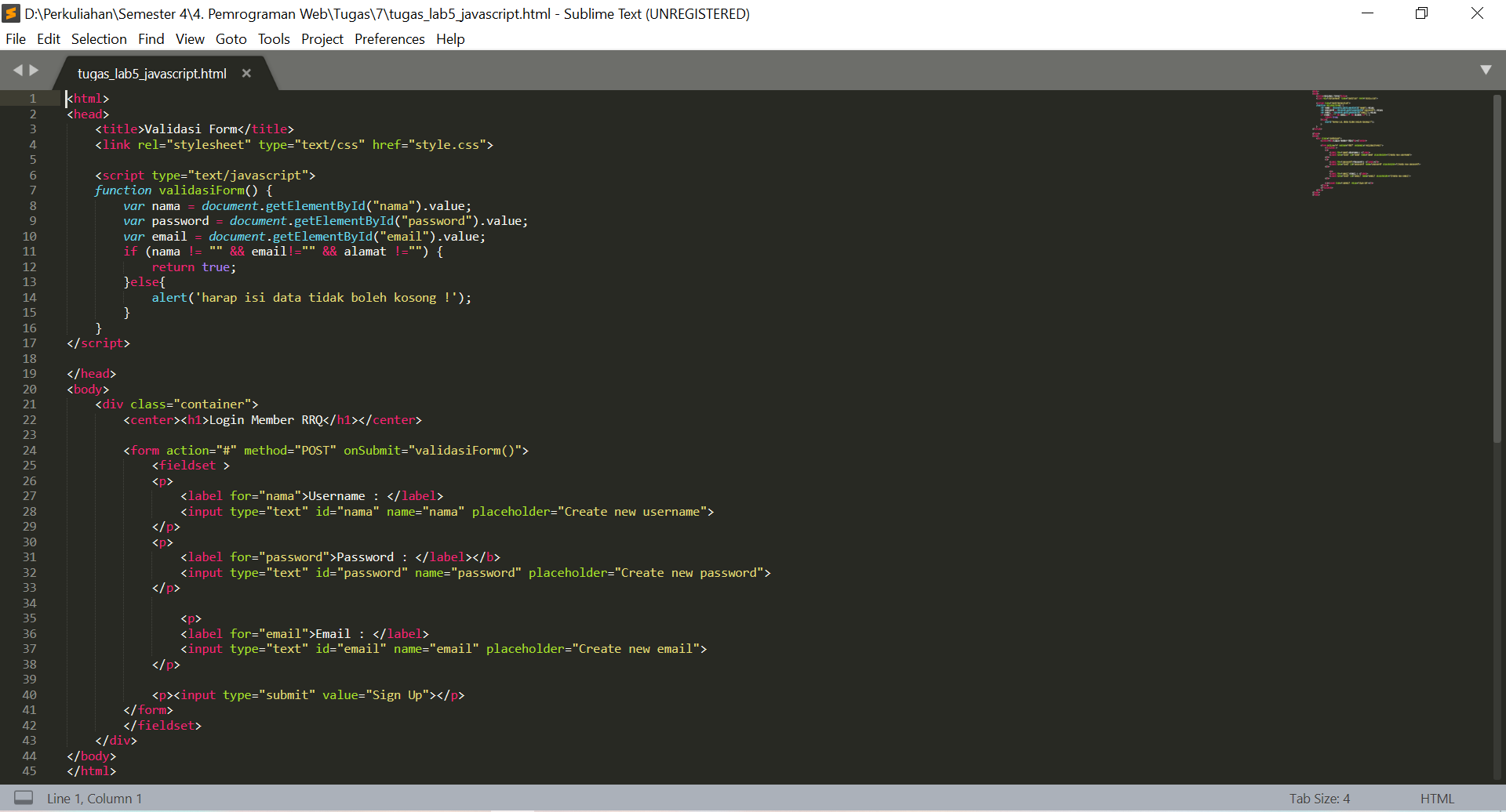GitHub - elvanalfaridzi/Lab5Web