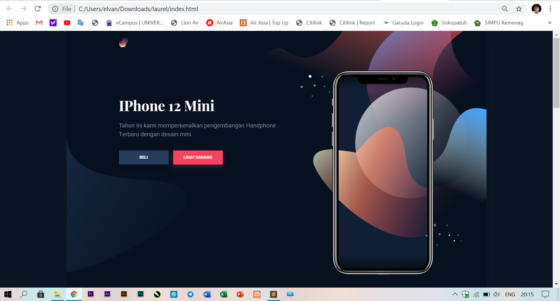 GitHub - elvanalfaridzi/Lab6Web-Tugas_UTS
