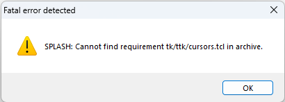 PyInstaller v5.11.0 build (with splash screen) runs on Linux but not on ...