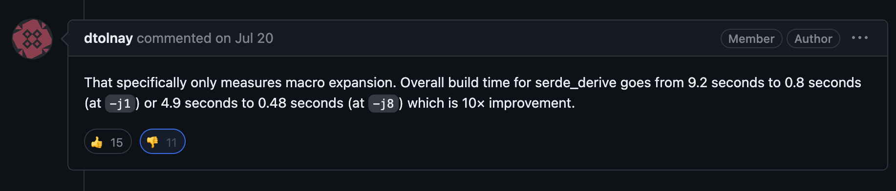 Blocked from serde organization? · andreisilviudragnea serde-blocked · Discussion #1 · GitHub
