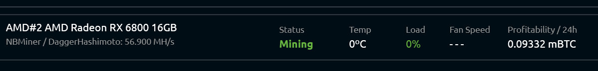 Temp and mining info not showing for multi GPU's · Issue #1979 · nicehash/NiceHashMiner · GitHub