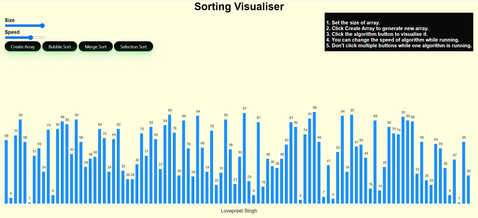 GitHub - Hacker-Lovepreet/SortingVisualizer.github.io: A web based ... GitHub - Hacker-Lovepreet/SortingVisualizer.github.io: A web based ...