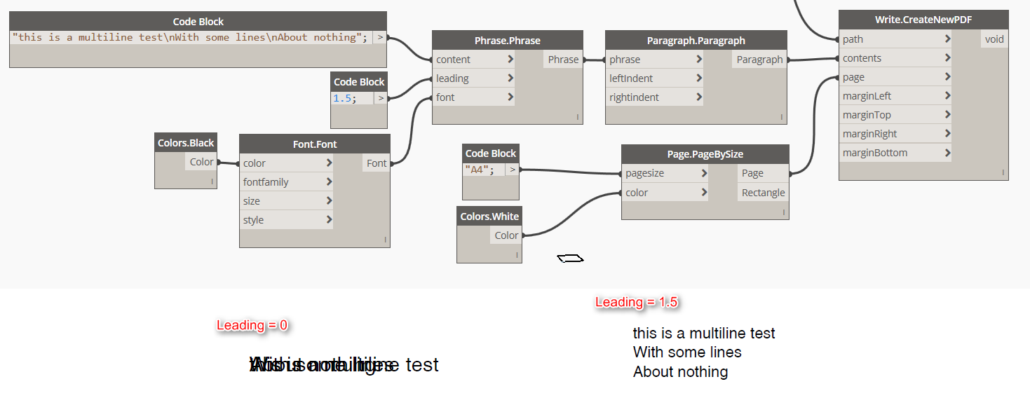 Multi - Line text · Issue #4 · grevit-dev/DynamoPDF · GitHub