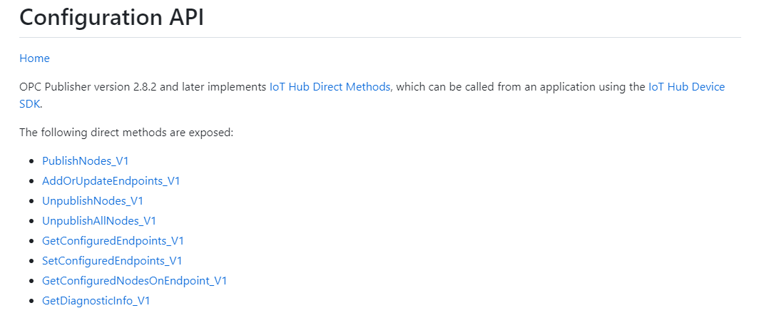 Sample to write to the edge using publisher 2.9 and direct method ...