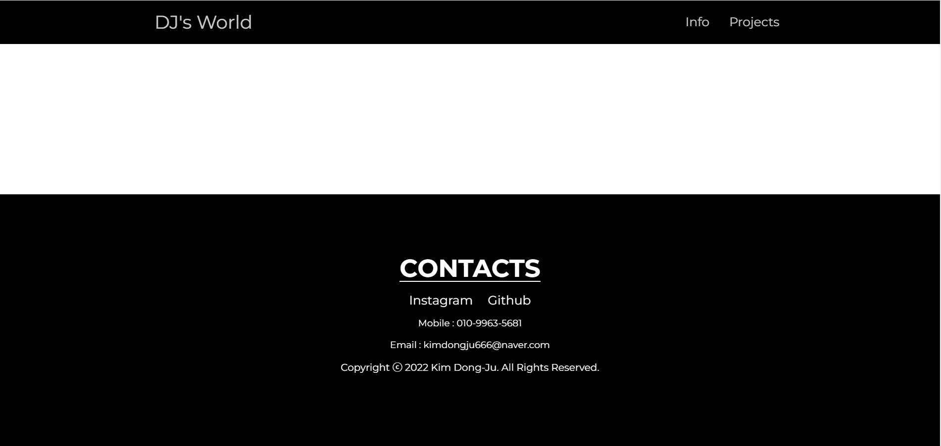 GitHub - kimdongju666/Portfolio