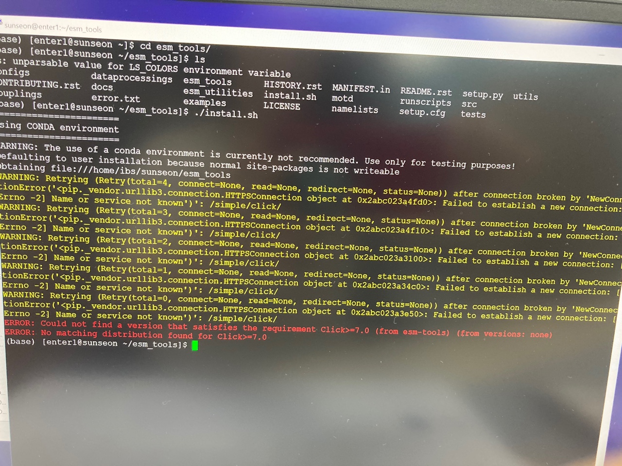 AWI-CM3 install on KMA machine · Issue #966 · esm-tools/esm_tools · GitHub