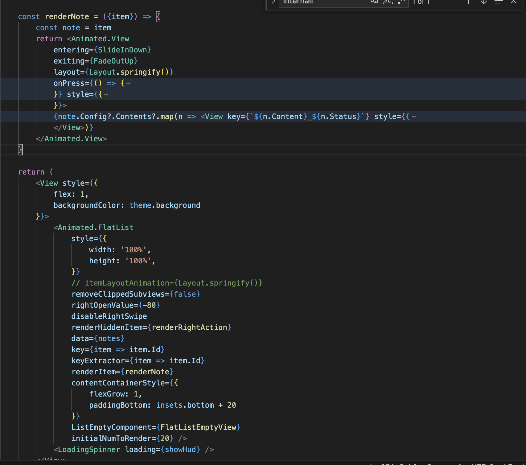 Animated.Flatlist animation still not working( v3.1.0) · Issue #4494 · software-mansion/react ...