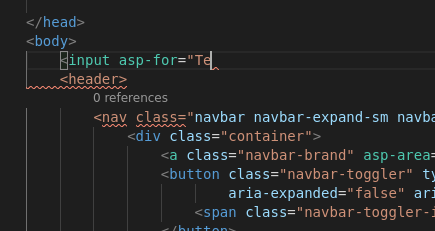 Open Views/Shared/_Layout.cshtml ,type