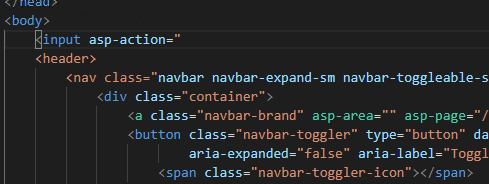 Open Views/Shared/_Layout.cshtml ,type
