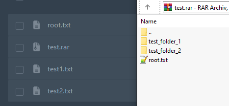 No folders are created when unarchiving .rar files · Issue #4668 · pterodactyl/panel · GitHub