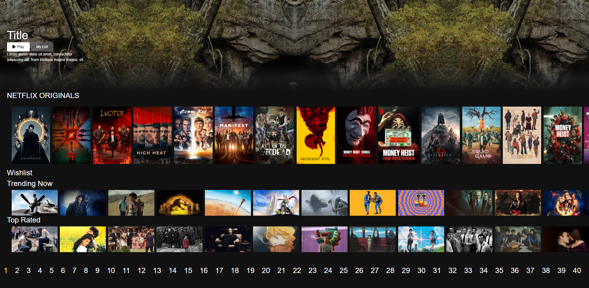GitHub - Moh201x/NetflixClone: Netflix Clone website using HTML,CSS,JS
