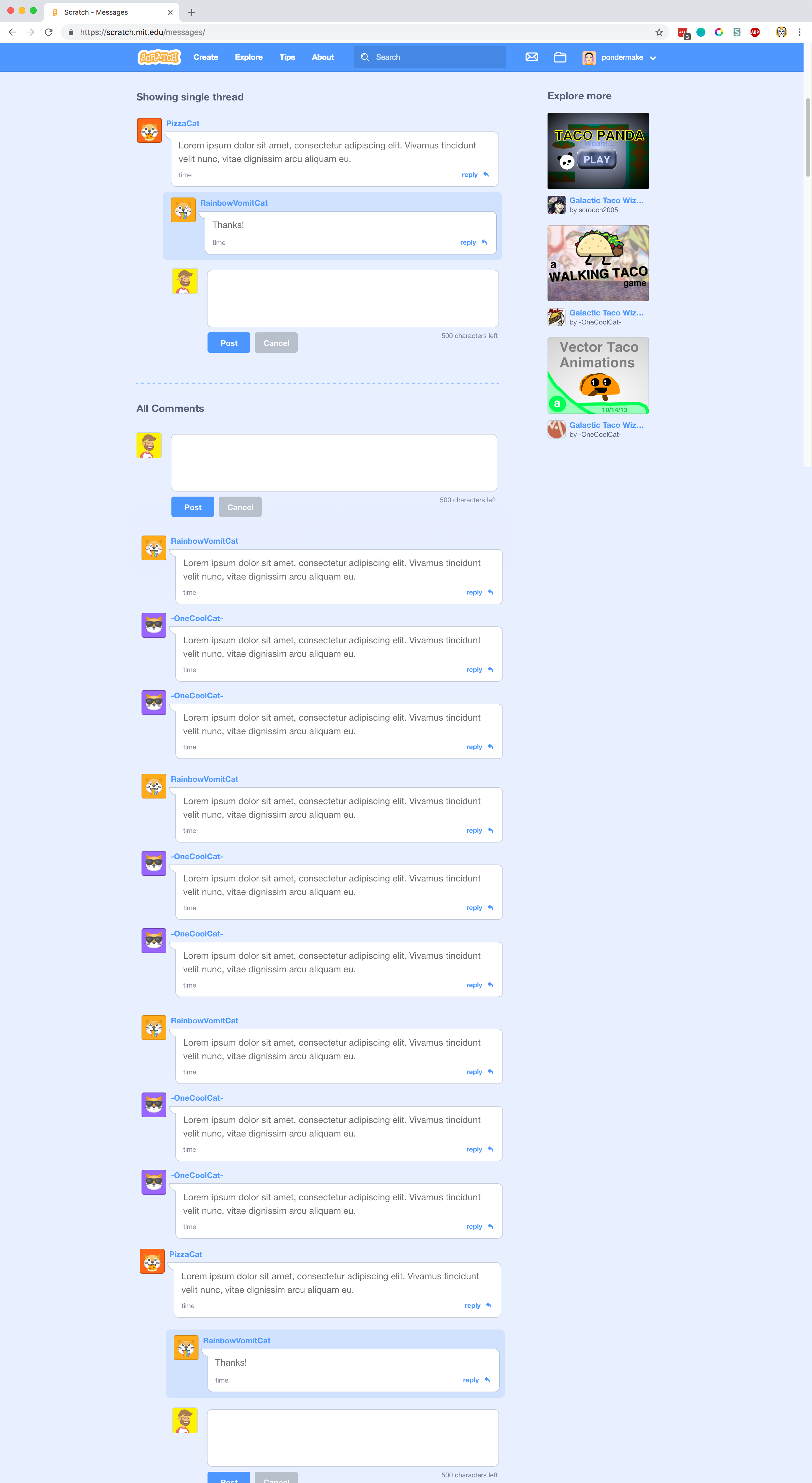 Single comment view for notifications - Phase 2 · Issue #2317 ...