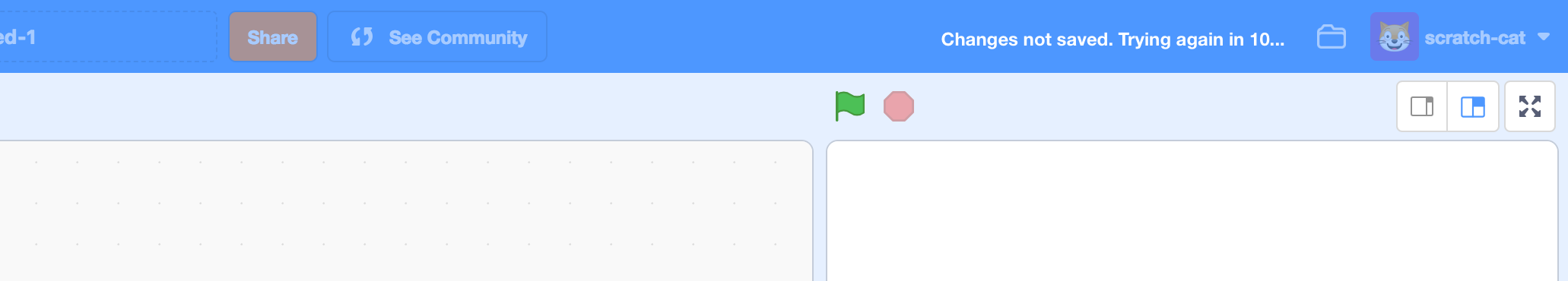 Modal (Alert) when a project or asset fails to save · Issue #3761 · scratchfoundation/scratch ...