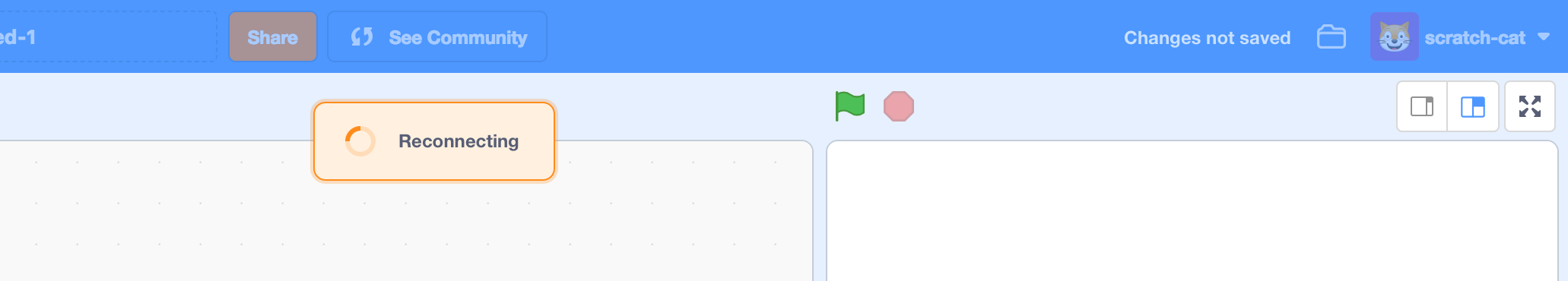 Modal (Alert) when a project or asset fails to save · Issue #3761 · scratchfoundation/scratch ...