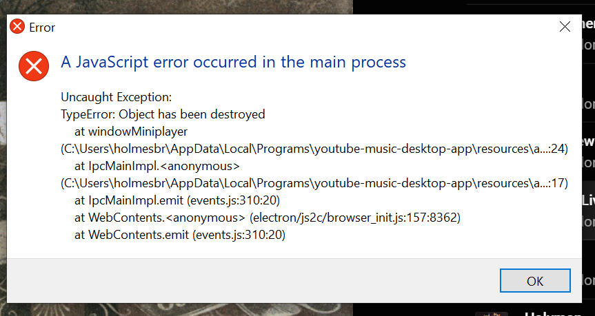 Miniplayer broken · Issue #685 · ytmdesktop/ytmdesktop · GitHub