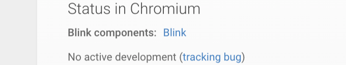 Status in Chromium has the wrong default · Issue #810 · GoogleChrome ...