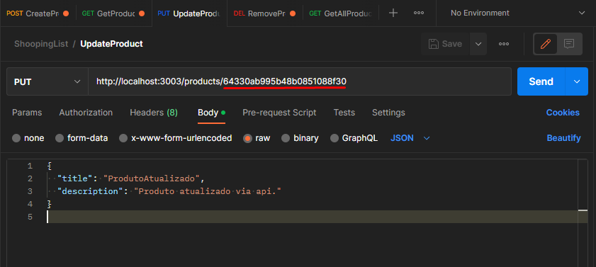 GitHub - Levi080/ReactApi: API feita em React integrada com o MongoDB.