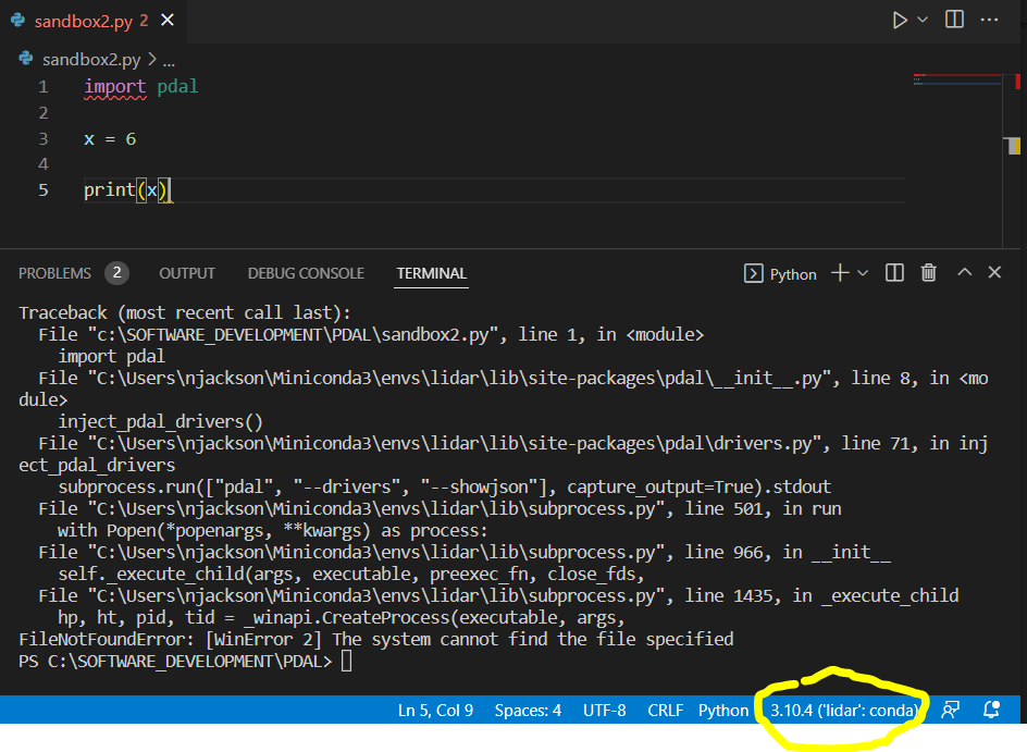 Pdal Python Package Can Not Be Imported · Issue 1933 · Pdal Pdal · Github