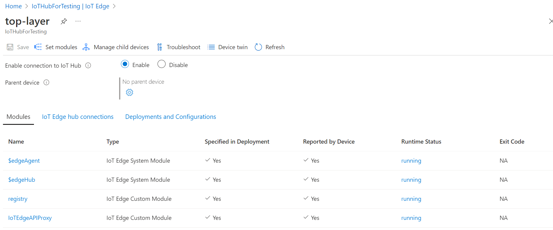 Not able to configure child IoT Edge device for nested iot edge scenario · Issue #6895 · Azure ...