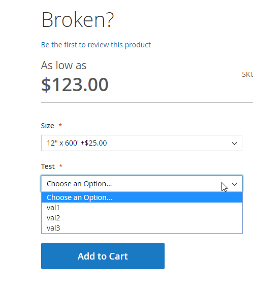 Configurable Products dropdown not showing pricing · Issue #7200 · magento/magento2 · GitHub