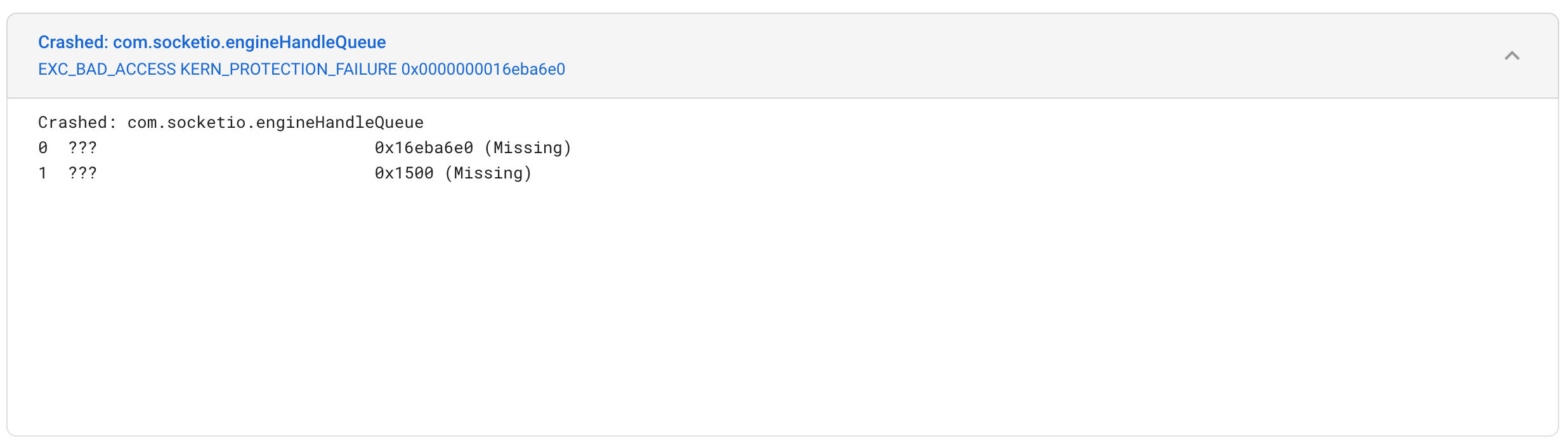 EXC_BAD_ACCESS KERN_PROTECTION_FAILURE crash on iOS 10 · Issue #1285 · socketio/socket.io-client ...