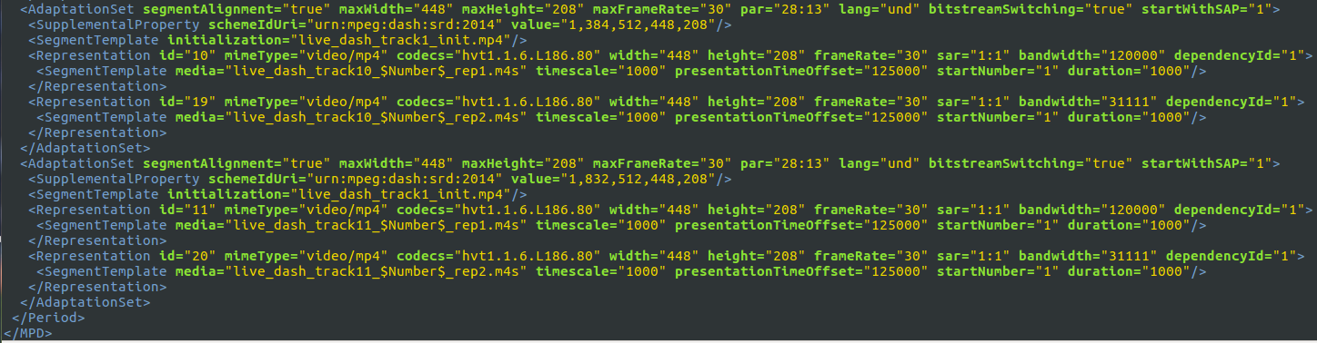 DASH live tile encoding issue · Issue #1789 · gpac/gpac · GitHub